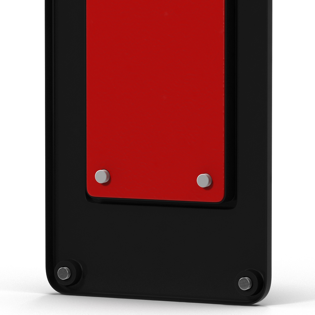 industrial power switch 3d model