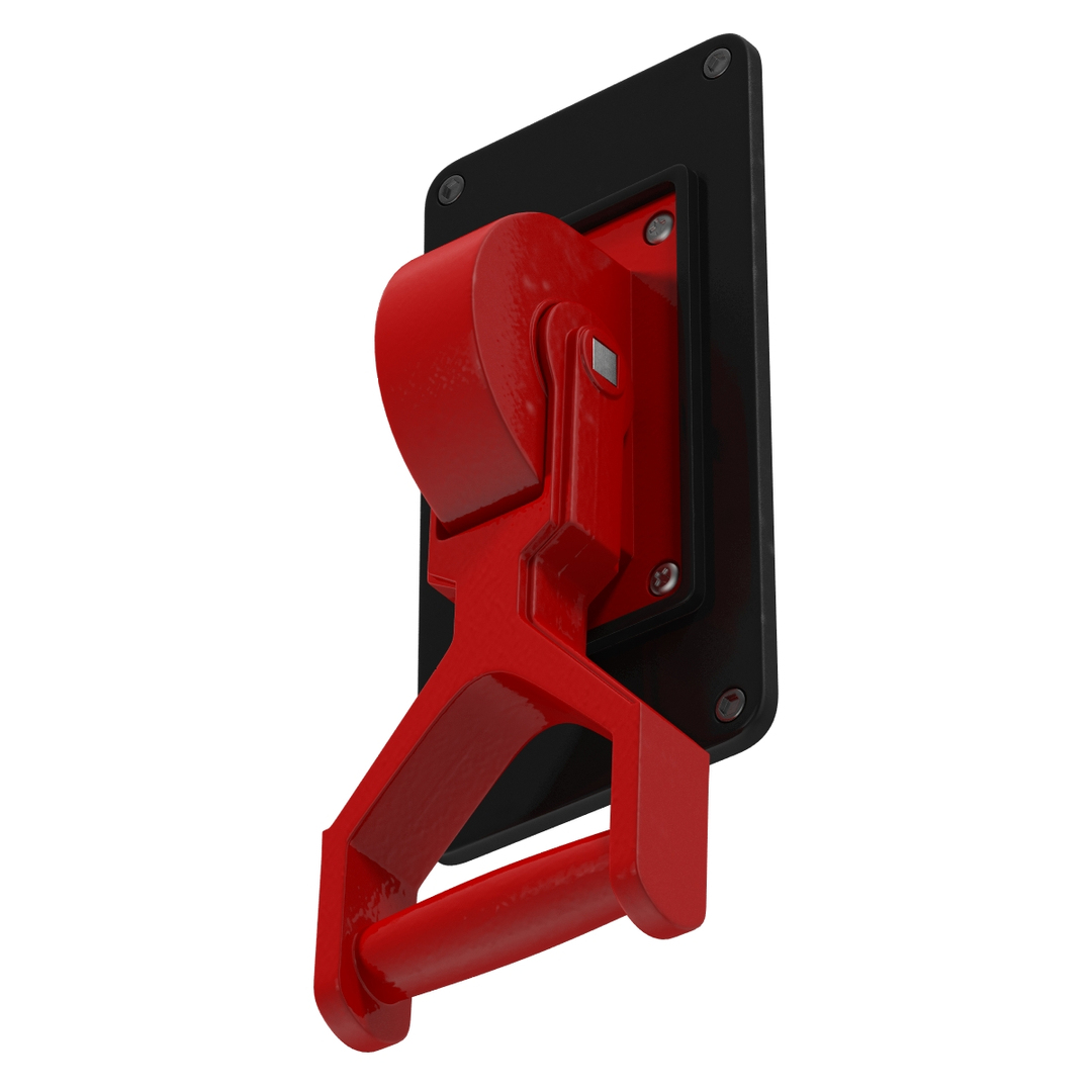 industrial power switch 3d model