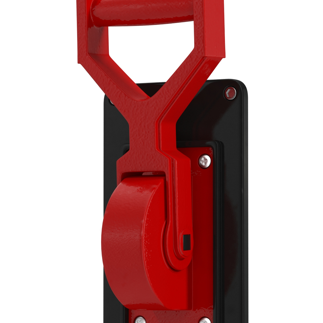 industrial power switch 3d model
