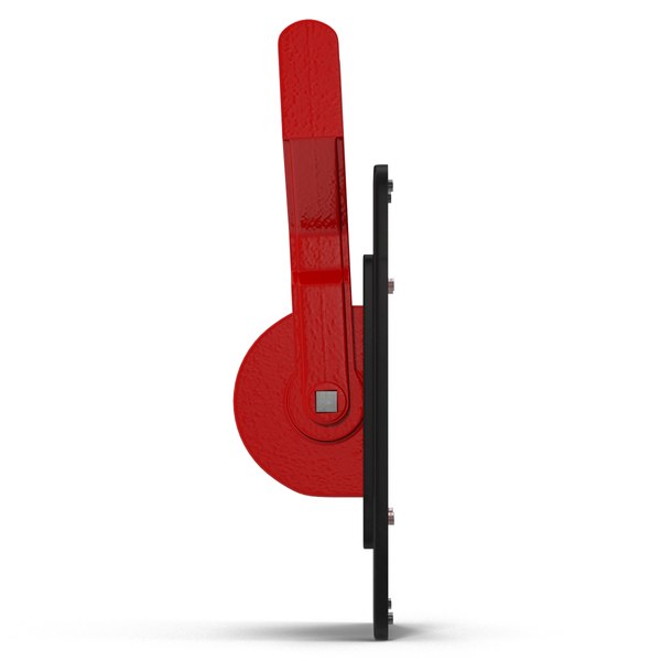 industrial power switch 3d model