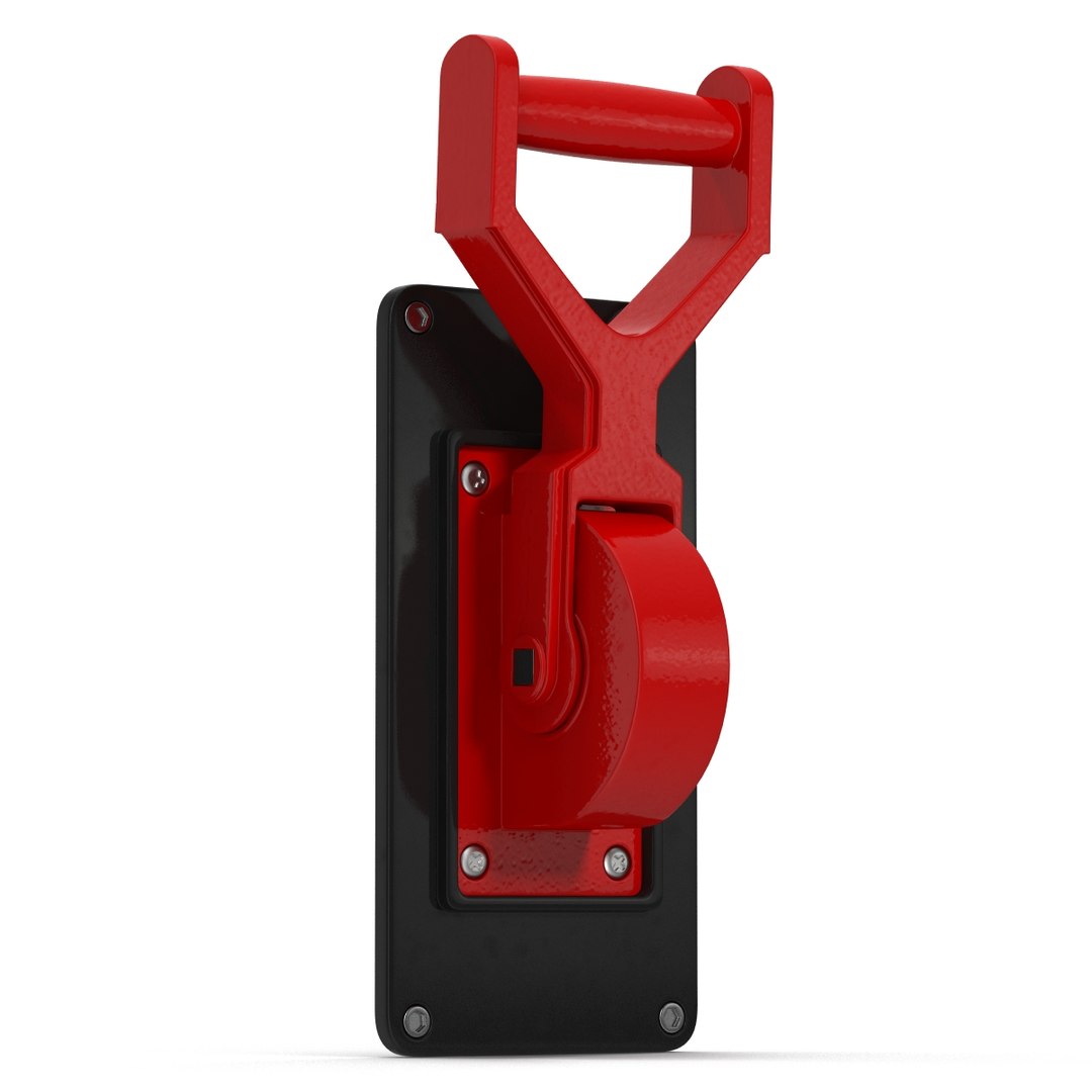 Industrial Power Switch 3d Model