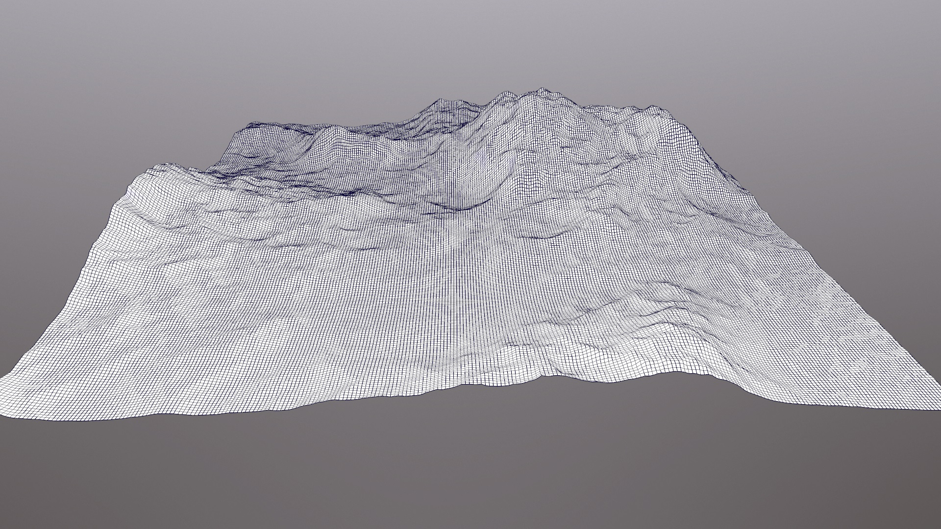 Cliffs Terrain Modeled 3d Model