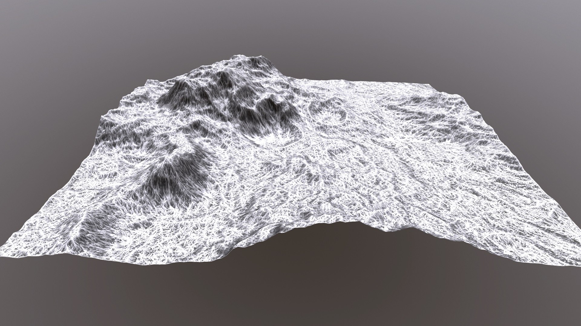 Cliffs Terrain Modeled 3d Model