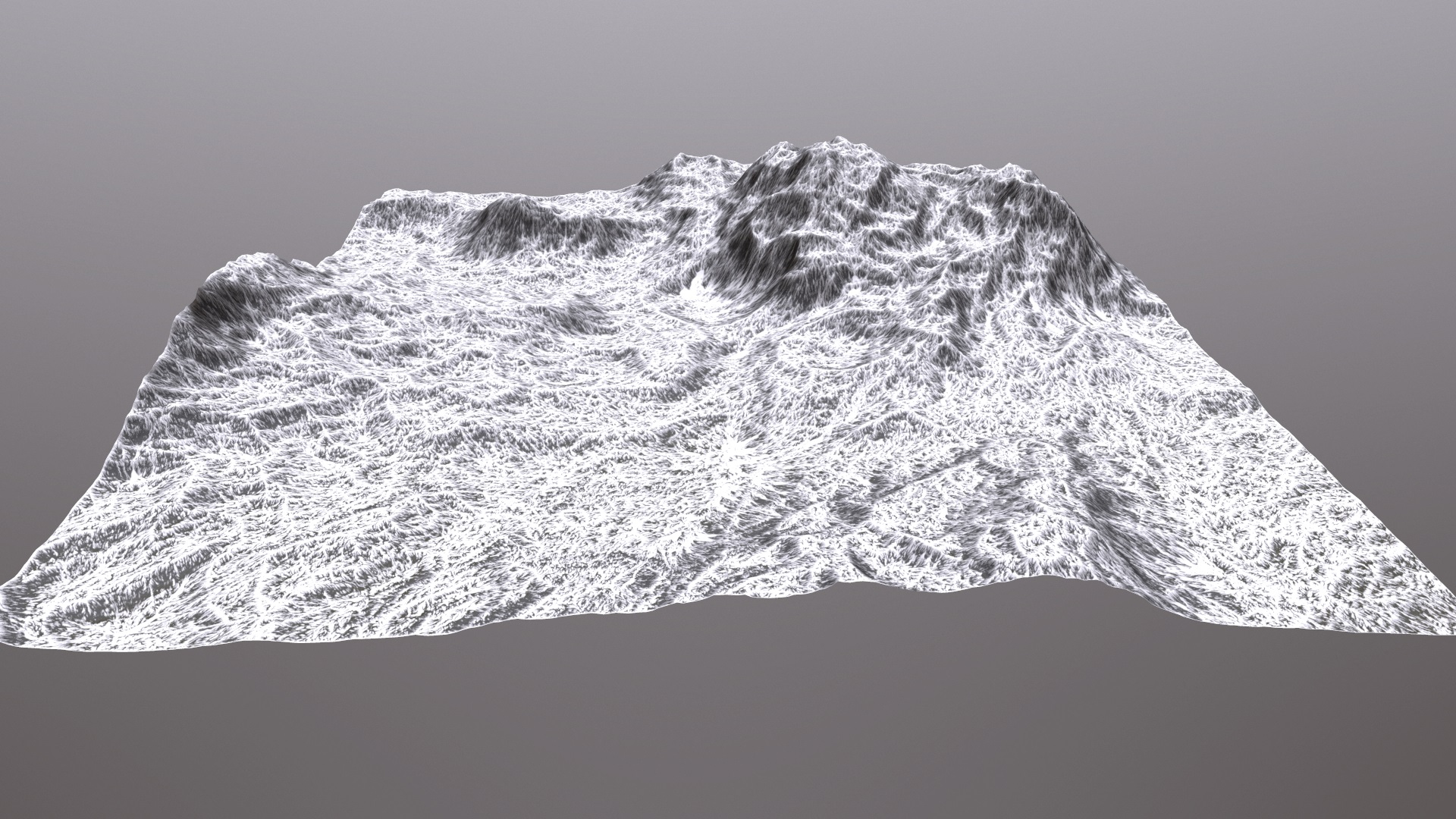 Cliffs Terrain Modeled 3d Model