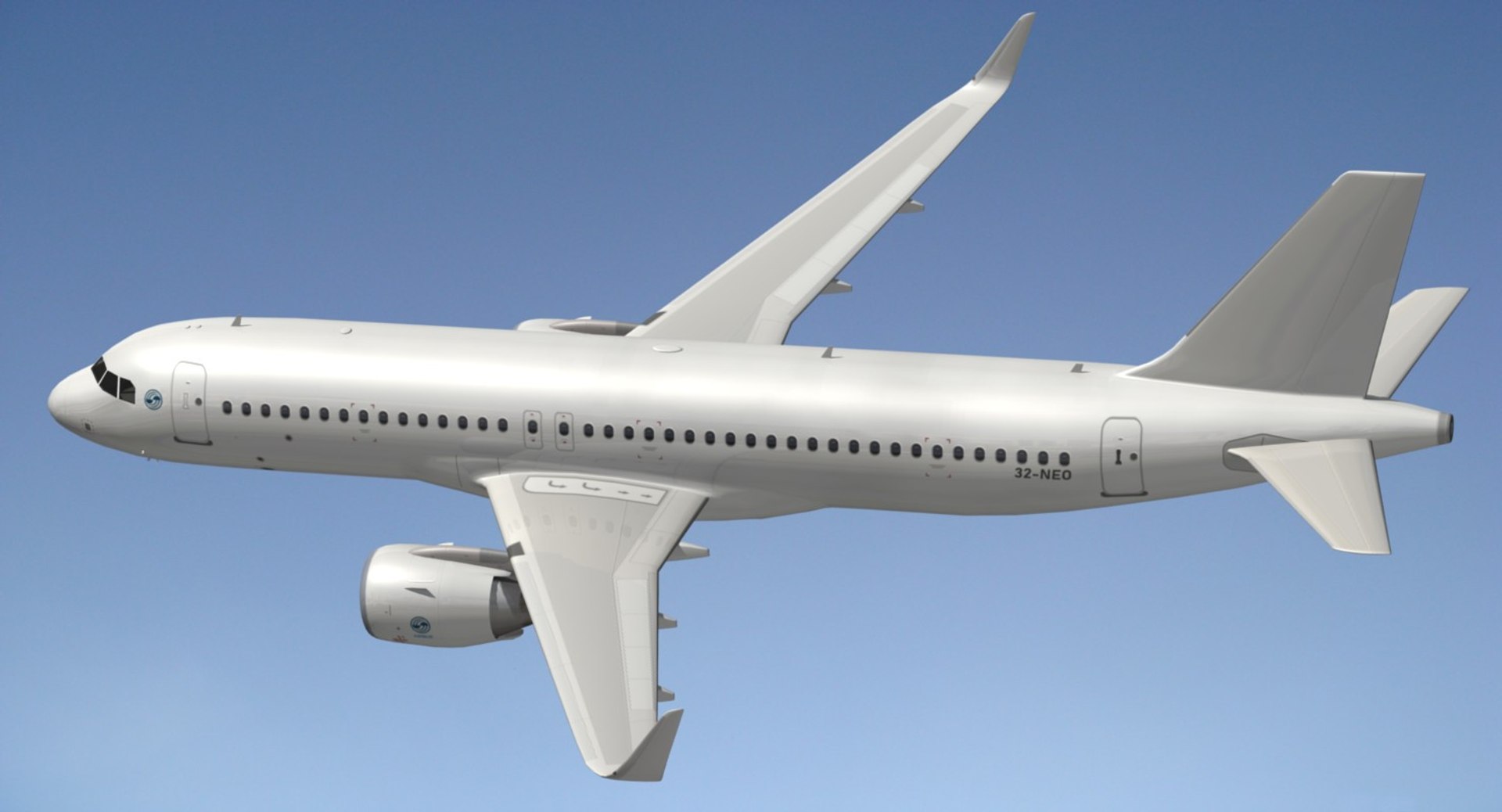 Airbus A320 Neo 3D - TurboSquid 1423328