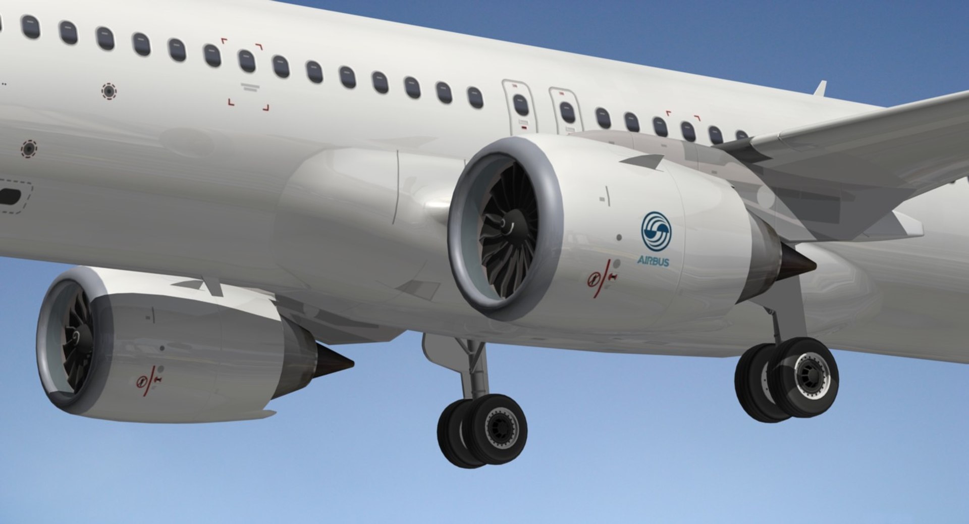 Airbus A320 Neo 3D - TurboSquid 1423328