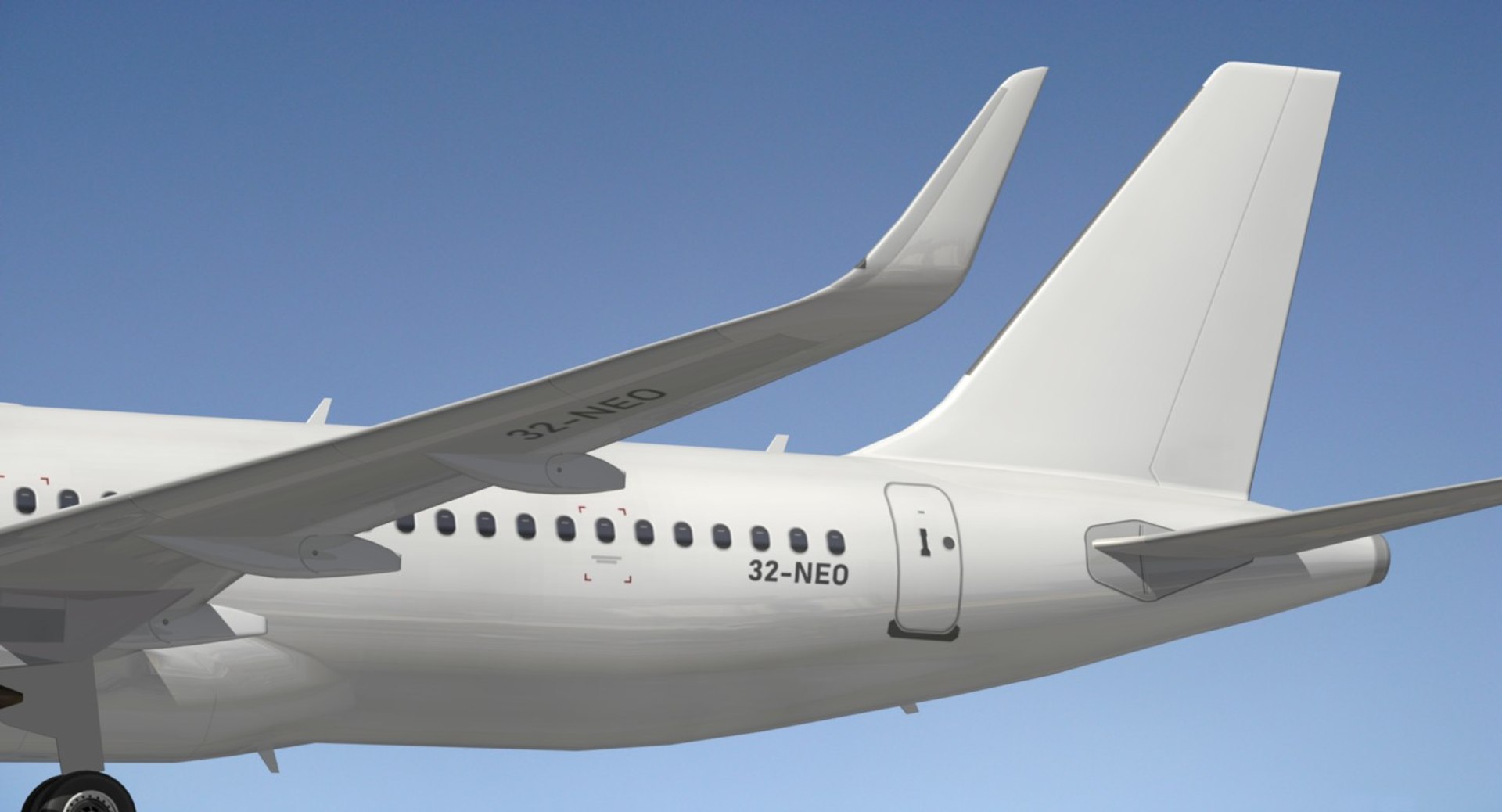 Airbus A320 Neo 3D - TurboSquid 1423328