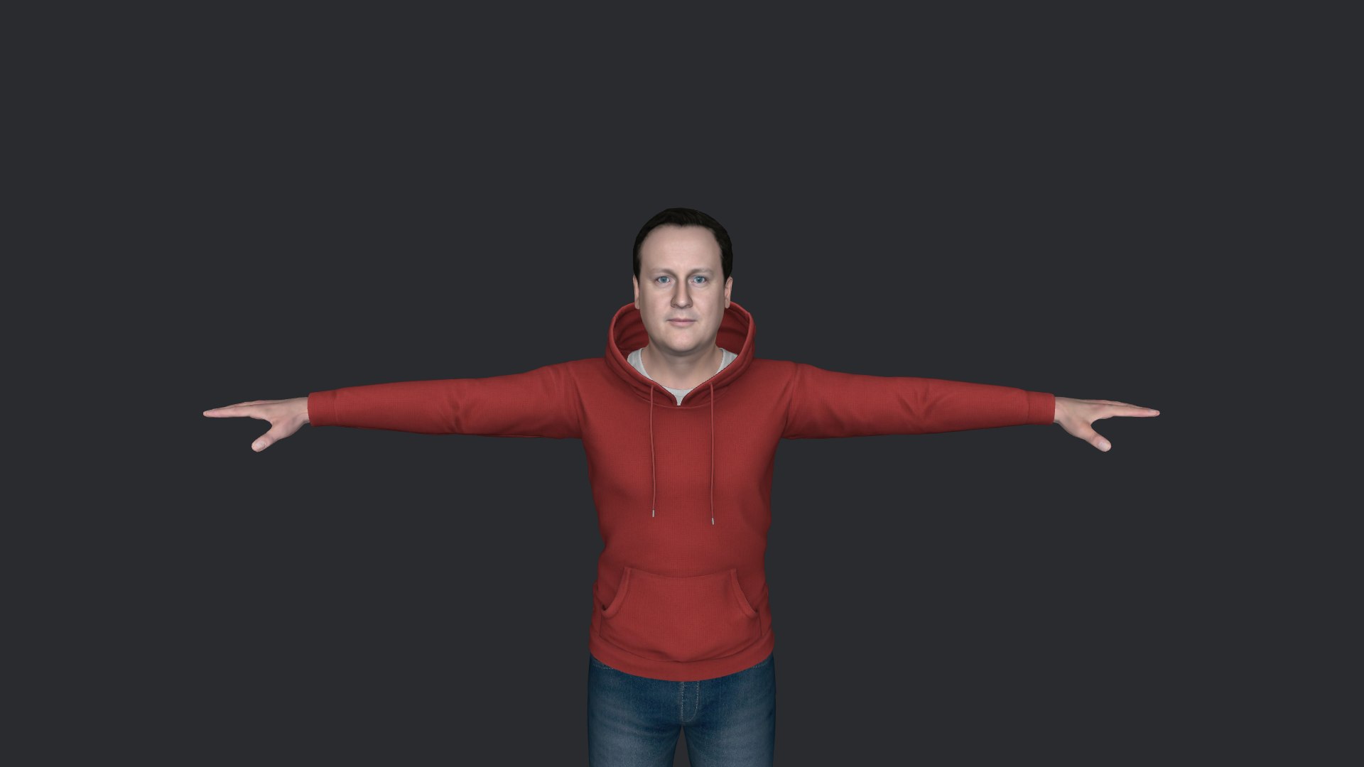 David Cameron Hyper Realistic Full Body Fully Rigged 3D Character 3D ...