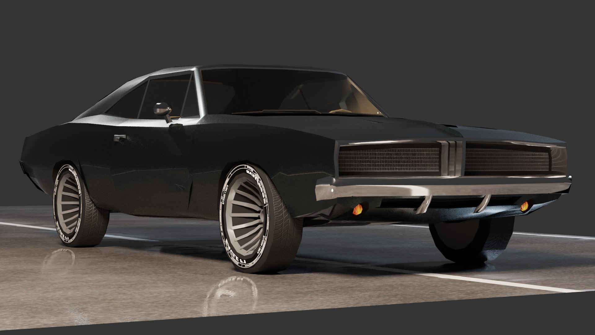 3D Dodge Charger 1969 - TurboSquid 1998843