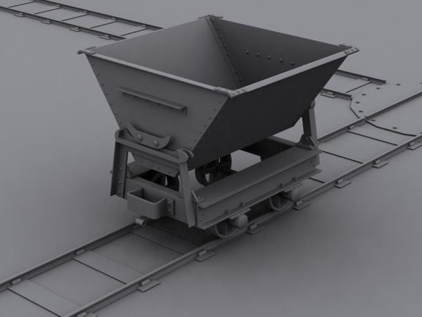 Mining Cart 3D Models for Download | TurboSquid