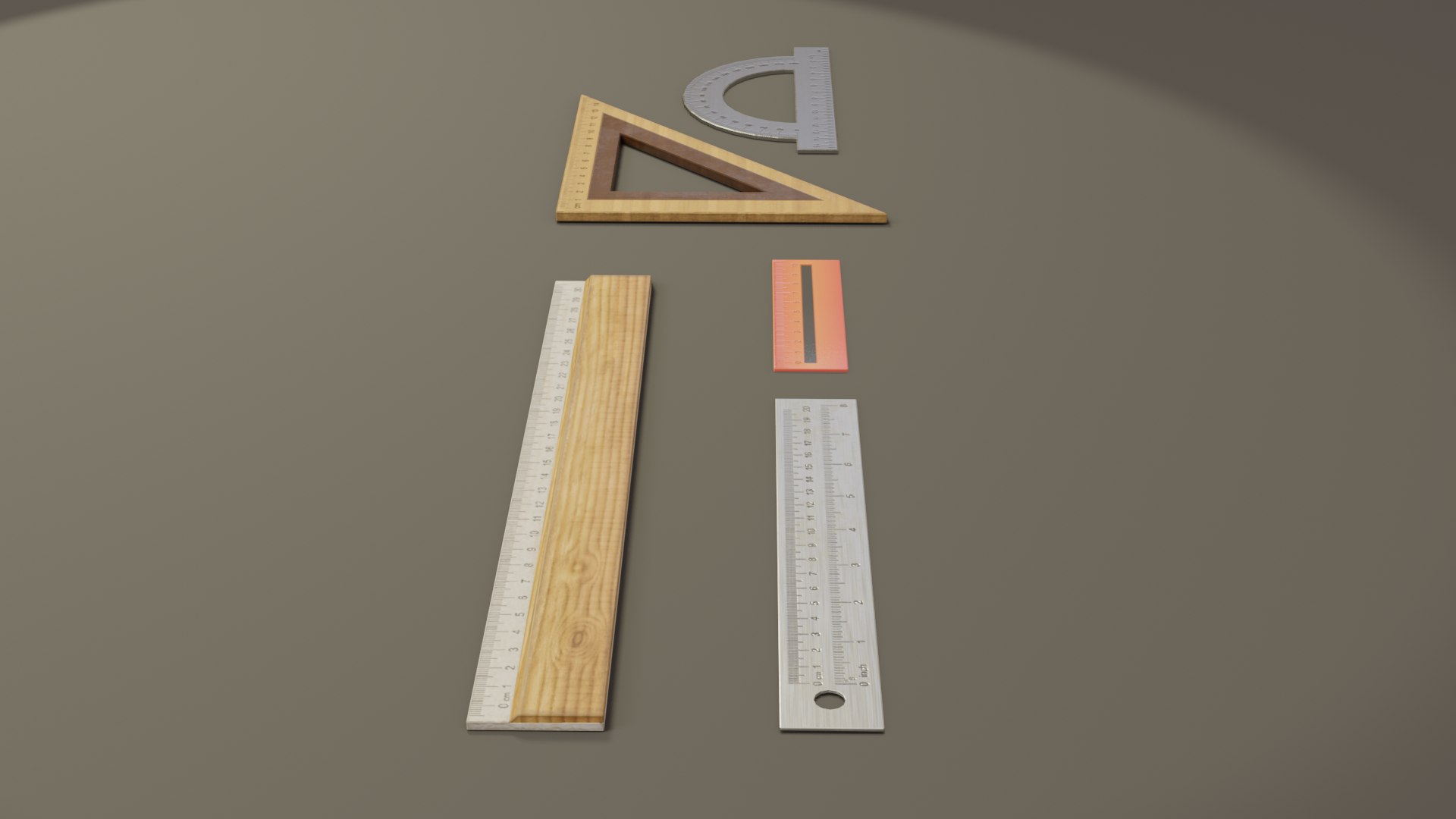 3D Model Math Geometry Tool Set - TurboSquid 1492095