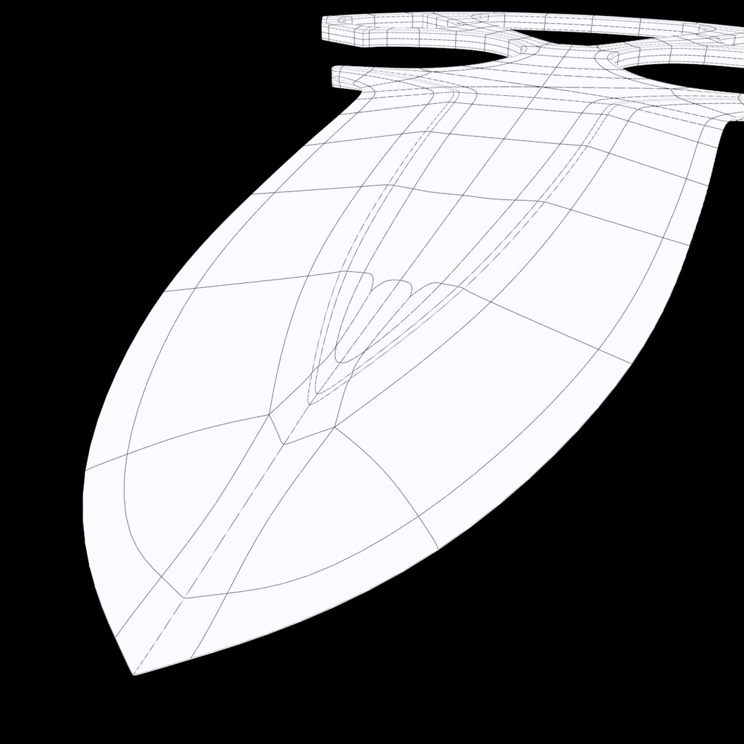 Shadow Dagger 3d Model