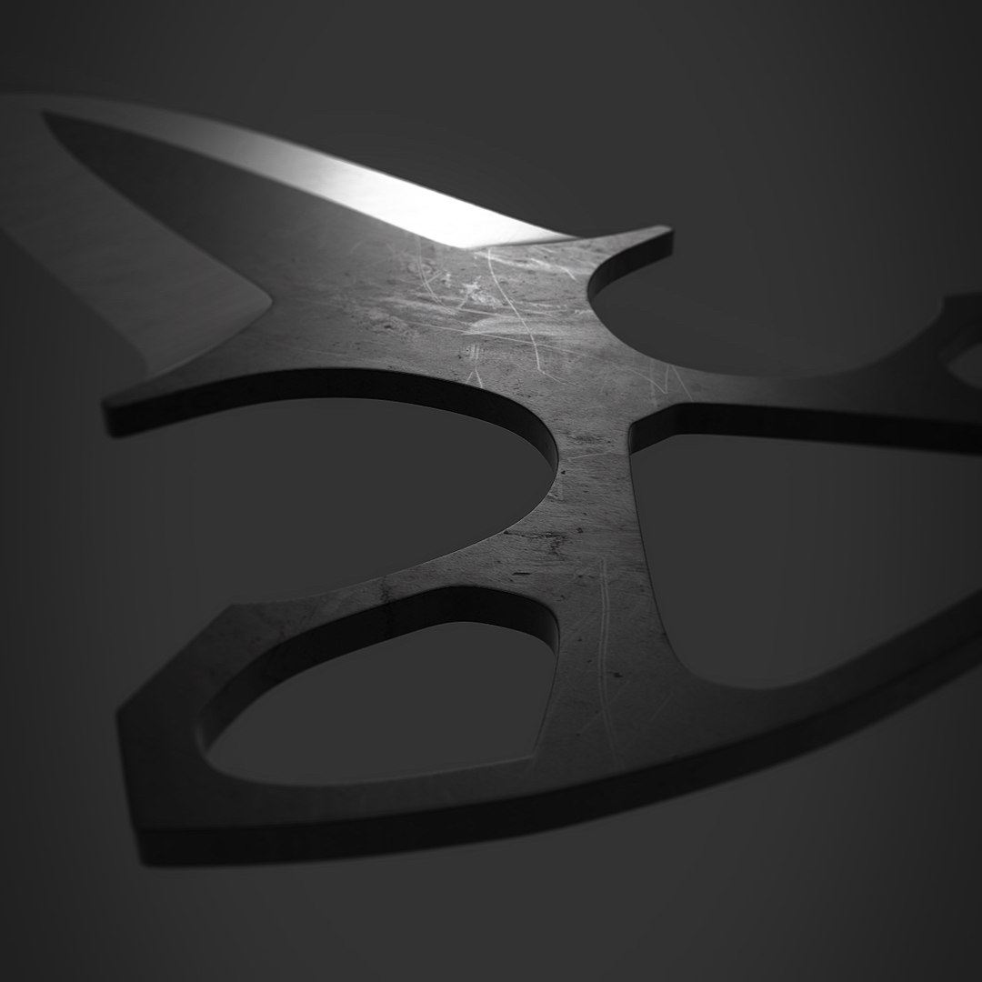 Shadow Dagger 3d Model