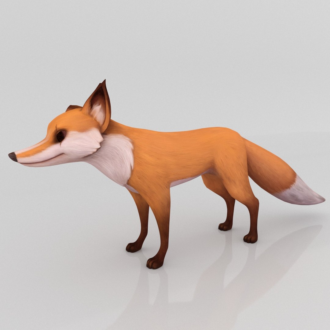 Fox Model - TurboSquid 1383526