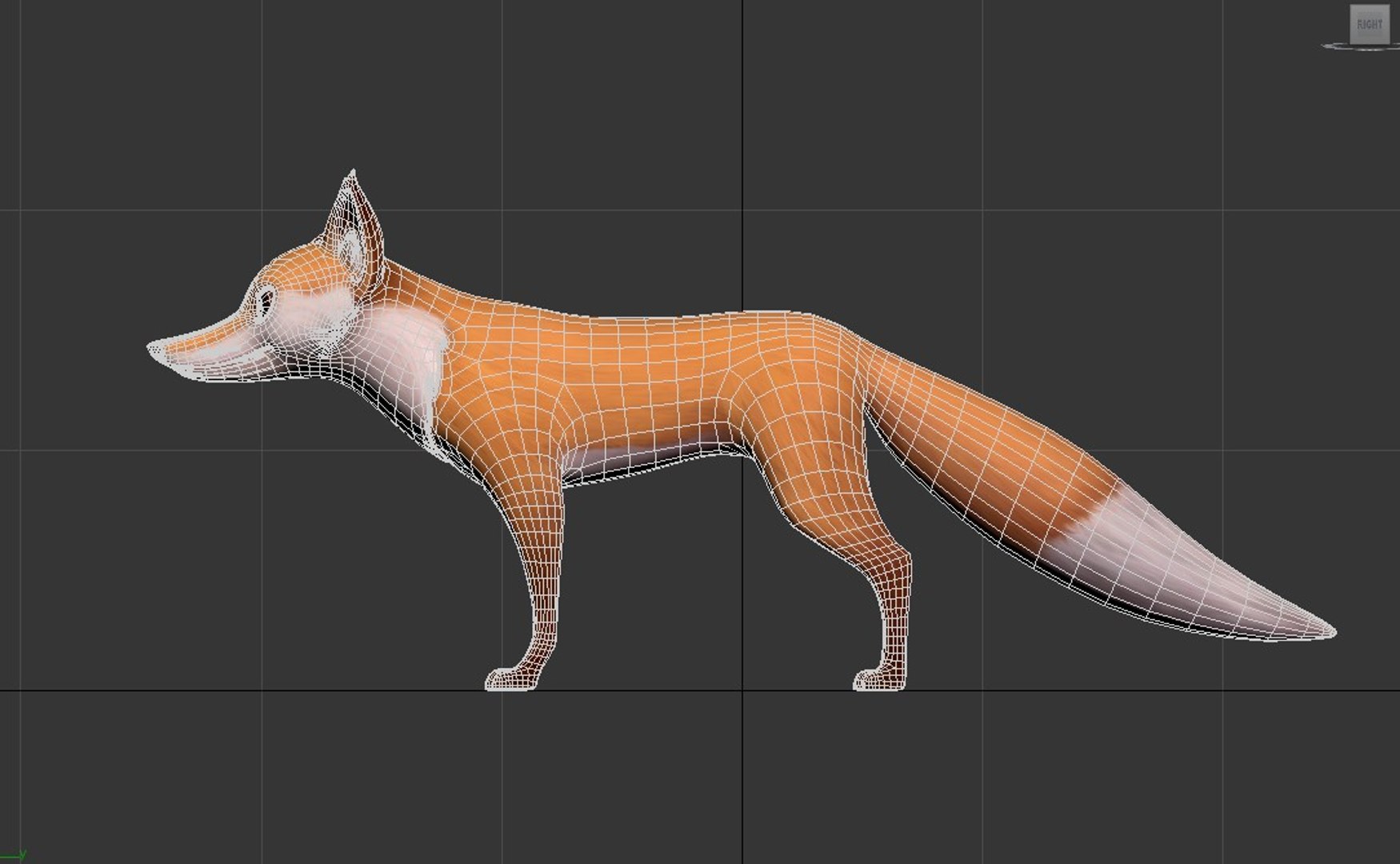 Fox Model - TurboSquid 1383526