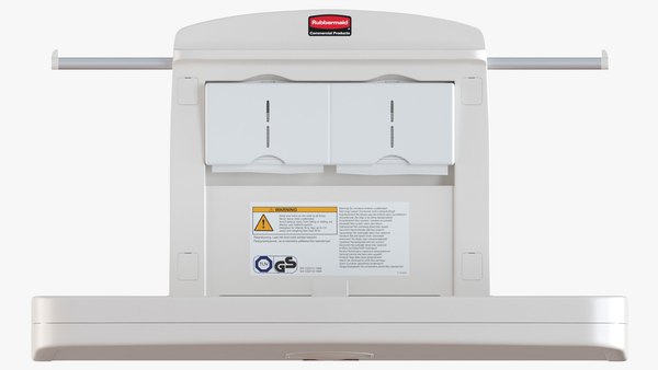 Changing table - Rubbermaid model - TurboSquid 1793729