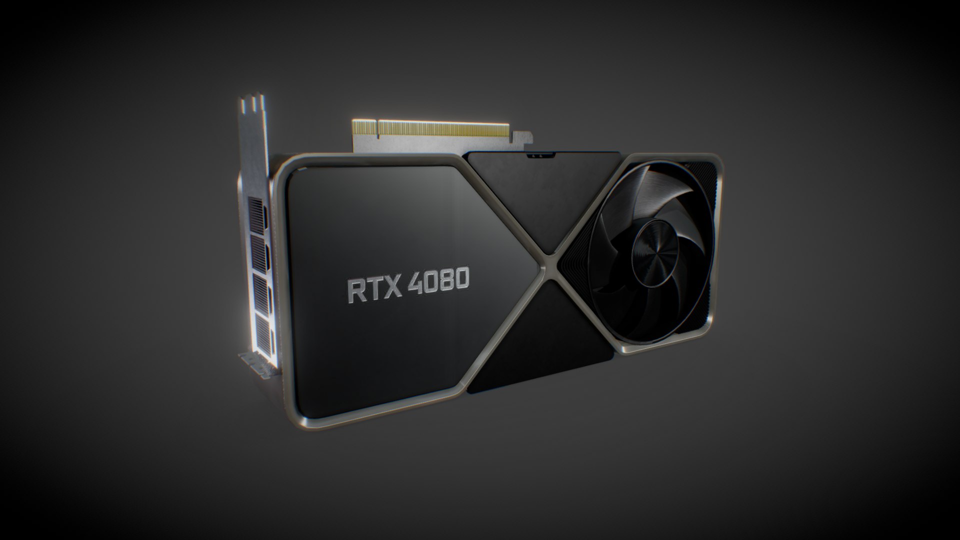 3D NVIDIA GeForce RTX 4080 GPU - TurboSquid 1966209
