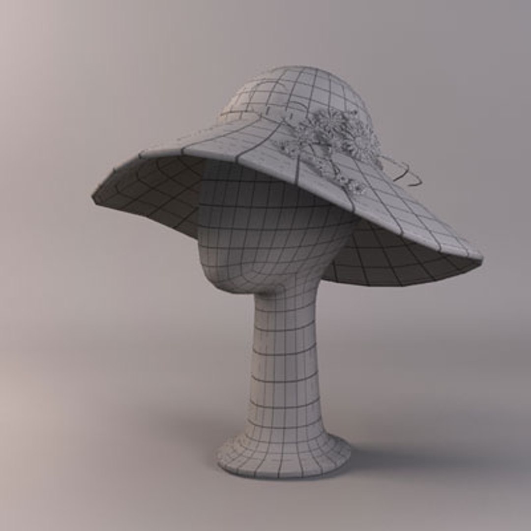 Easter Bonnet 3d Model