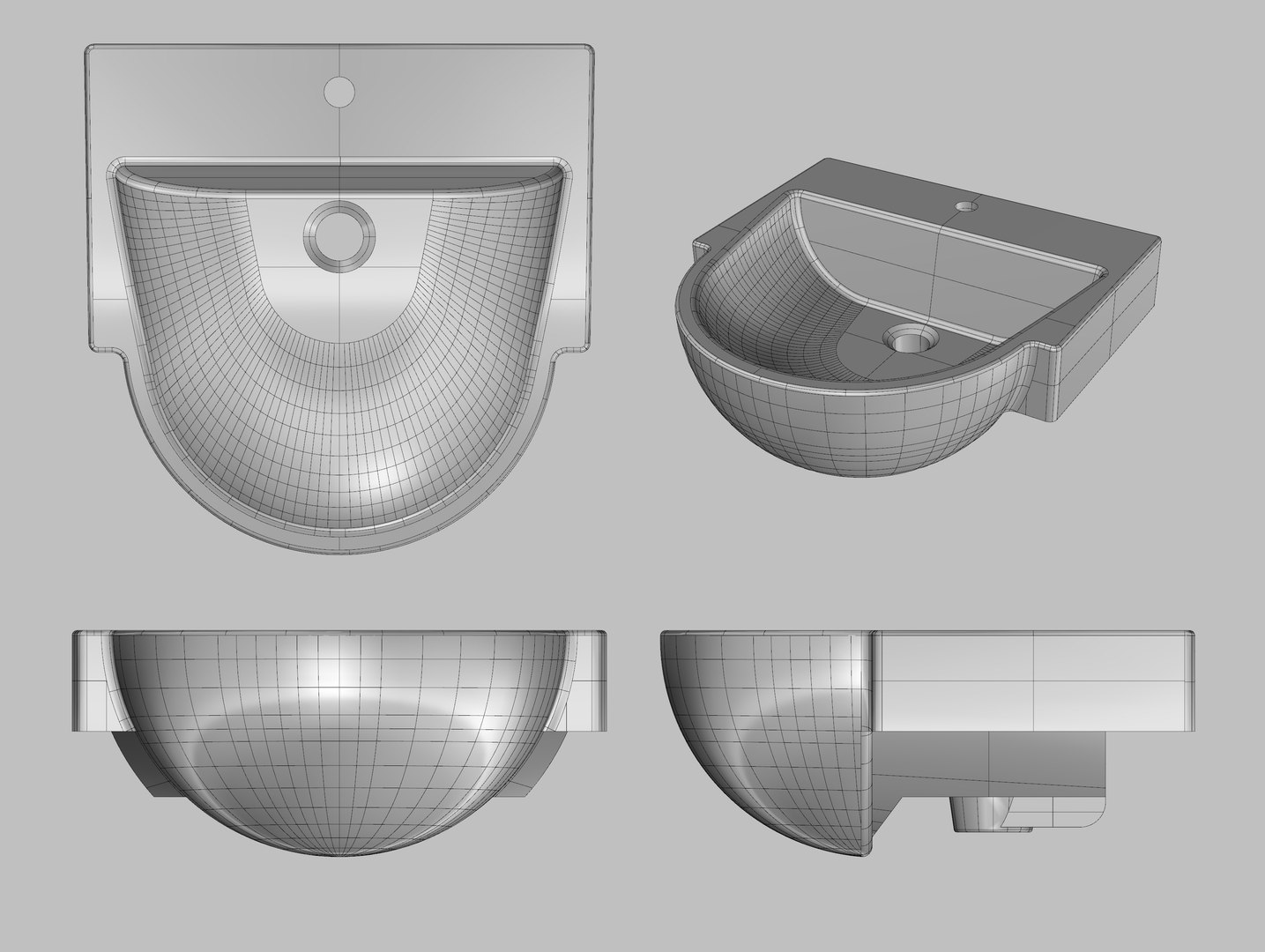 3D Basin Model - TurboSquid 1483534