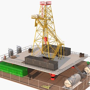 3D Drilling Rig Models - Browse & Download Formats - TurboSquid