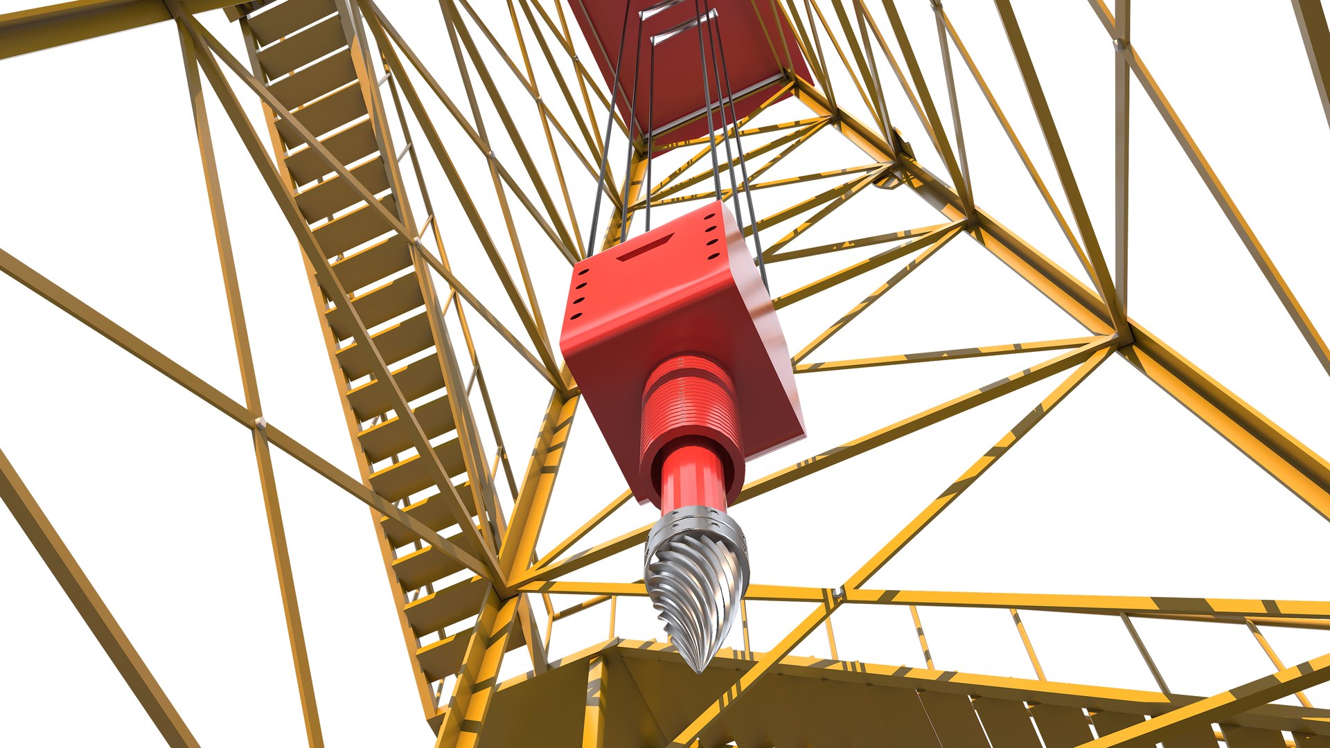 3D Drilling Rig Platform - TurboSquid 2206684