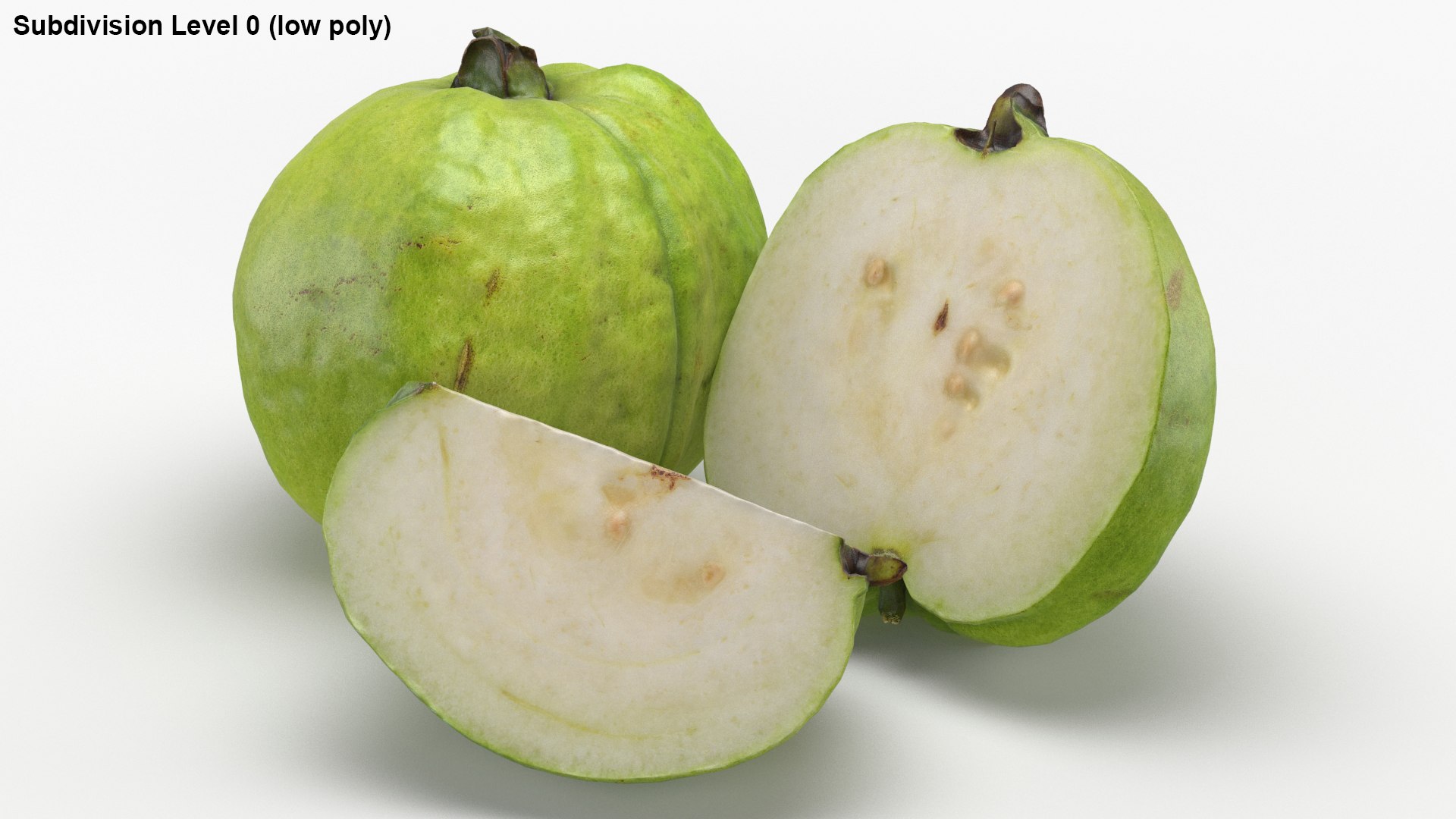 Guava Fruit 3D model - TurboSquid 1757068