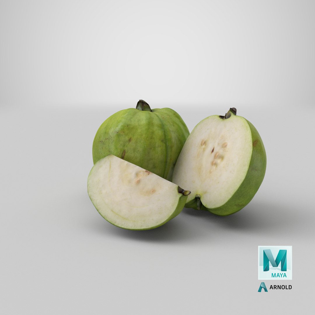 Guava Fruit 3D model - TurboSquid 1757068