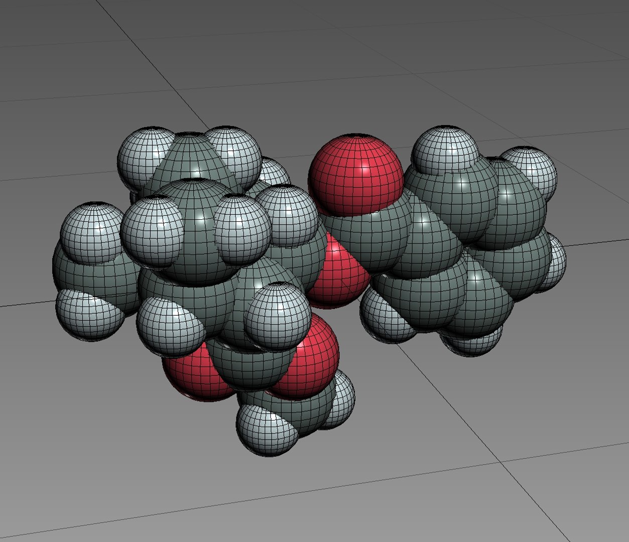 3d Model Of Molecule Cocaine