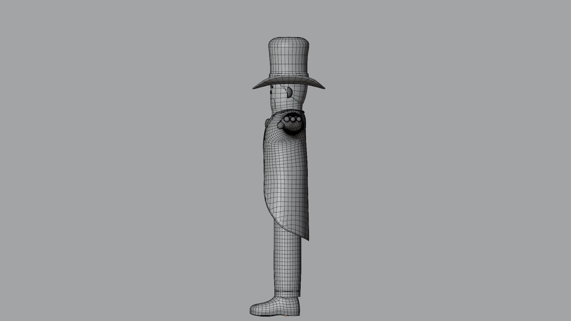 Minimal Magician Cartoon Character model - TurboSquid 2086975