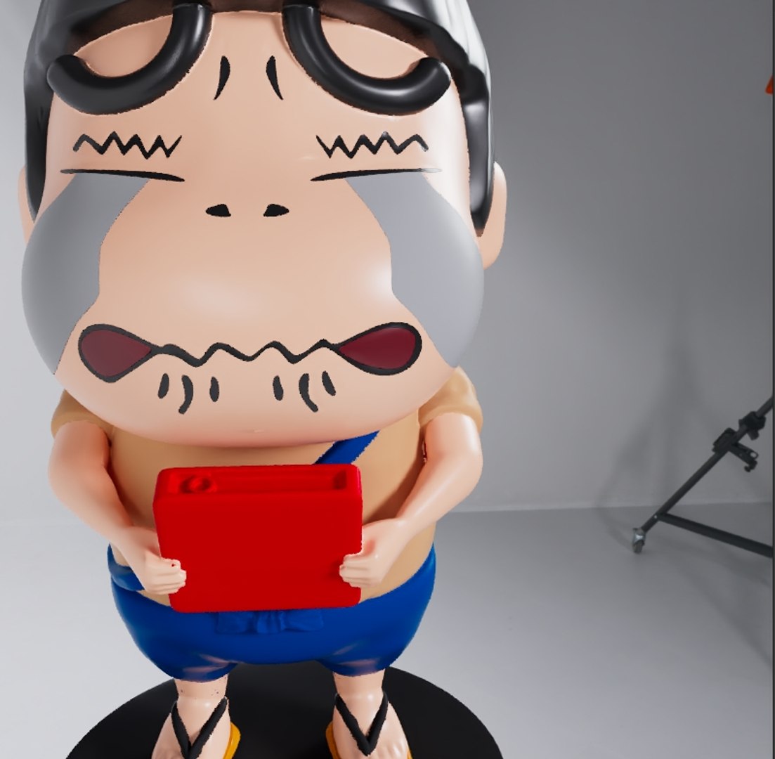 3D Crayon Shin - Chan Model - TurboSquid 2376643