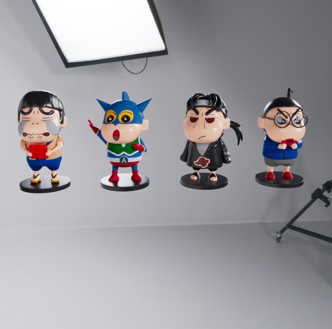 3D Crayon Shin - Chan Model - TurboSquid 2376643