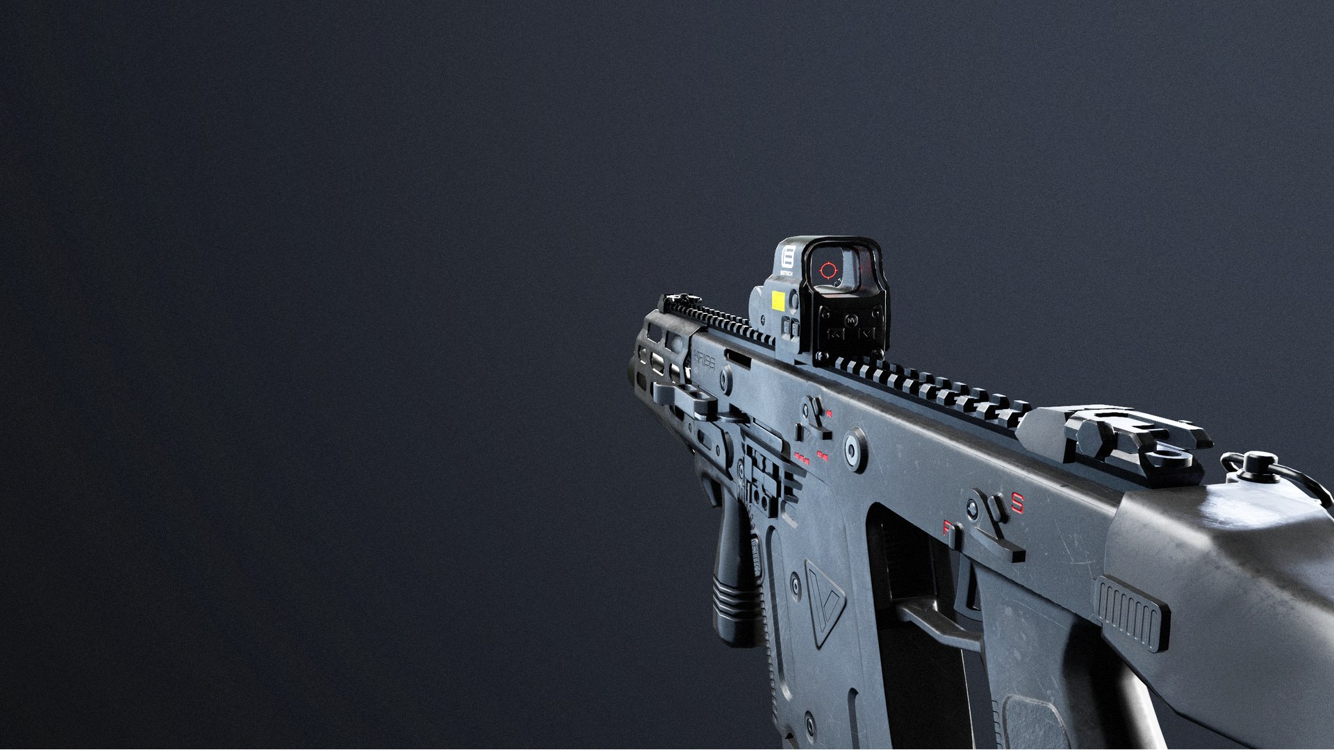 Submachine Gun 3D Model - TurboSquid 1678394