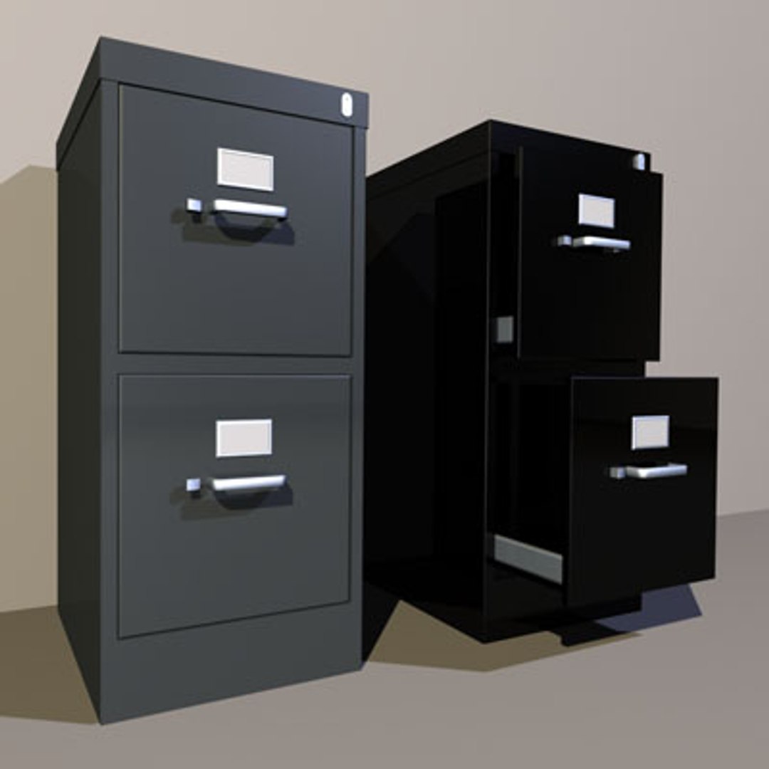 3d File Cabinet 04