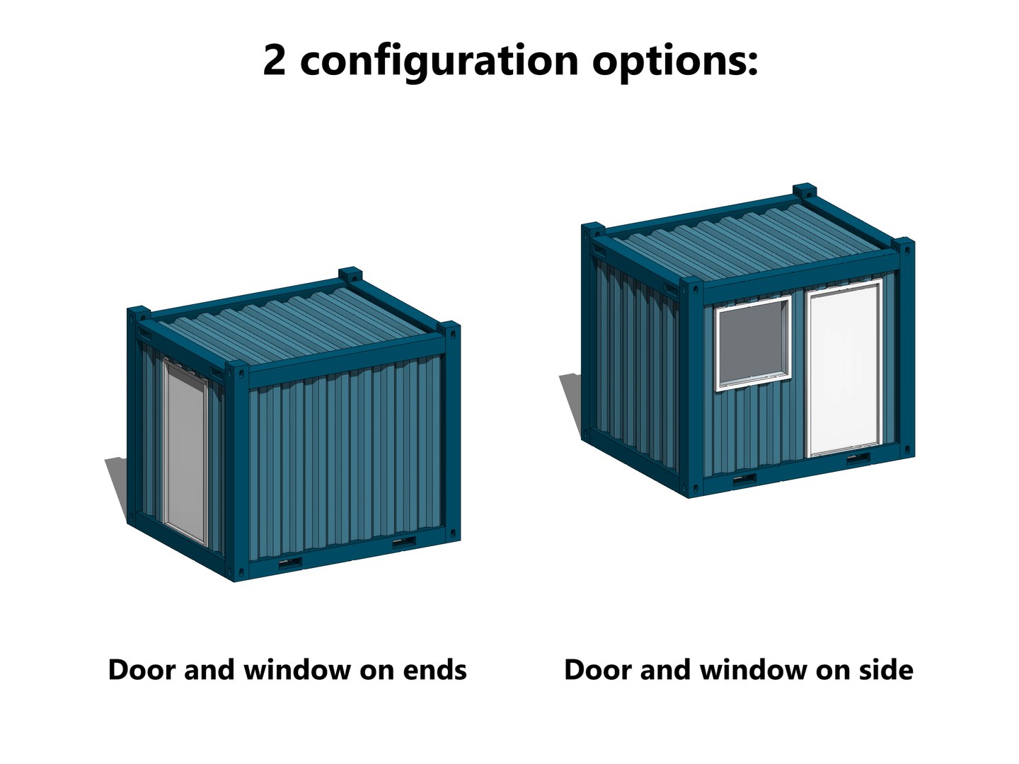 3D Model Office Container 10ft - Revit Family - TurboSquid 1820534
