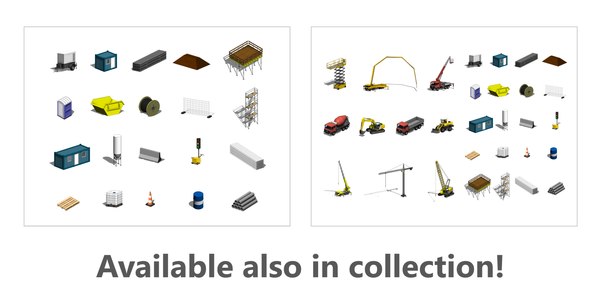 modelo 3d Contenedor de oficina de 10 pies - Familia Revit - TurboSquid ...