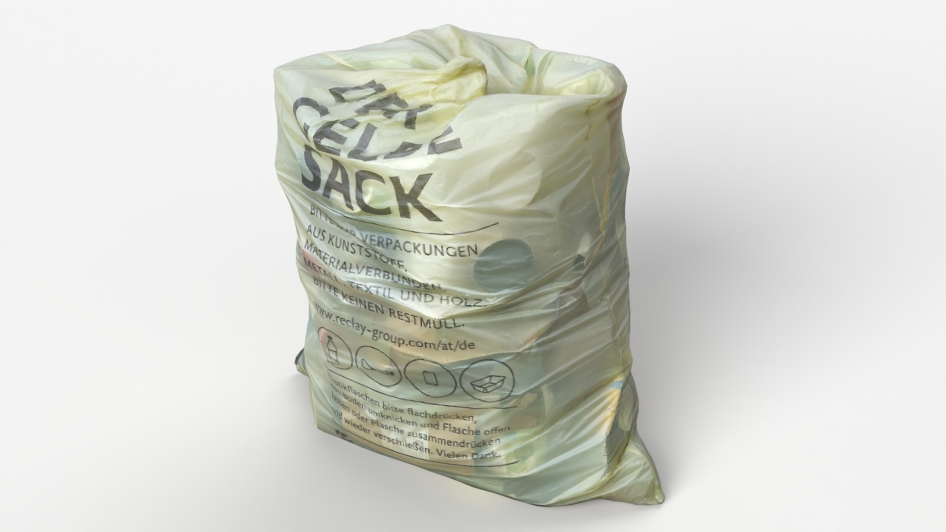 Garbage Bag Collection 08 3D Model - TurboSquid 2037008