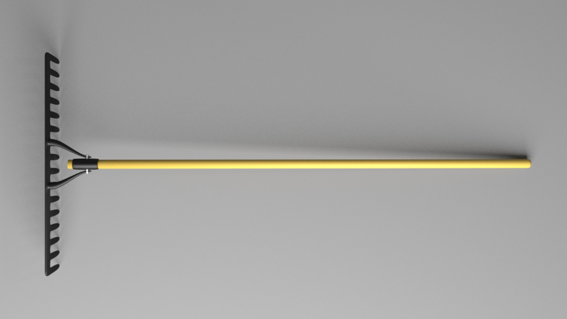 Garden Tool - Rake 3D Model - TurboSquid 1576903