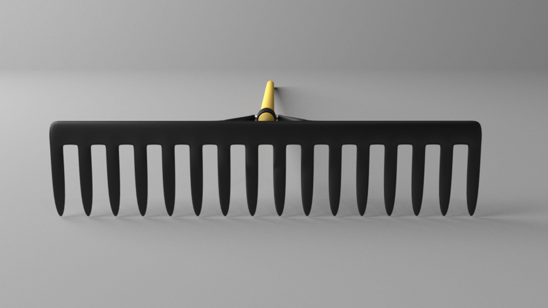 Garden Tool - Rake 3D Model - TurboSquid 1576903