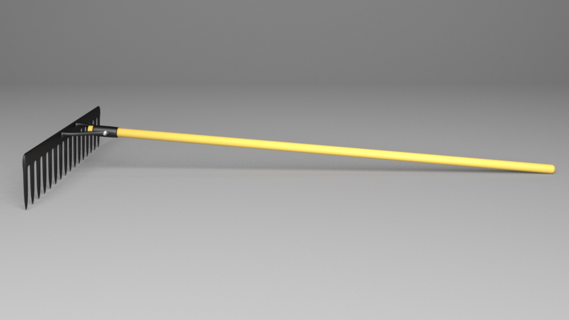 Garden Tool - Rake 3D Model - TurboSquid 1576903