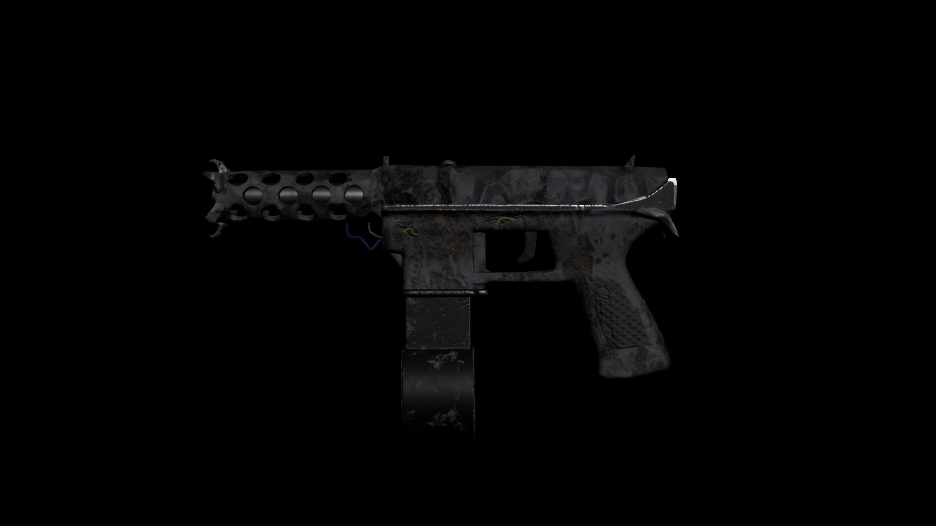 Tec-9 3D - TurboSquid 2295304