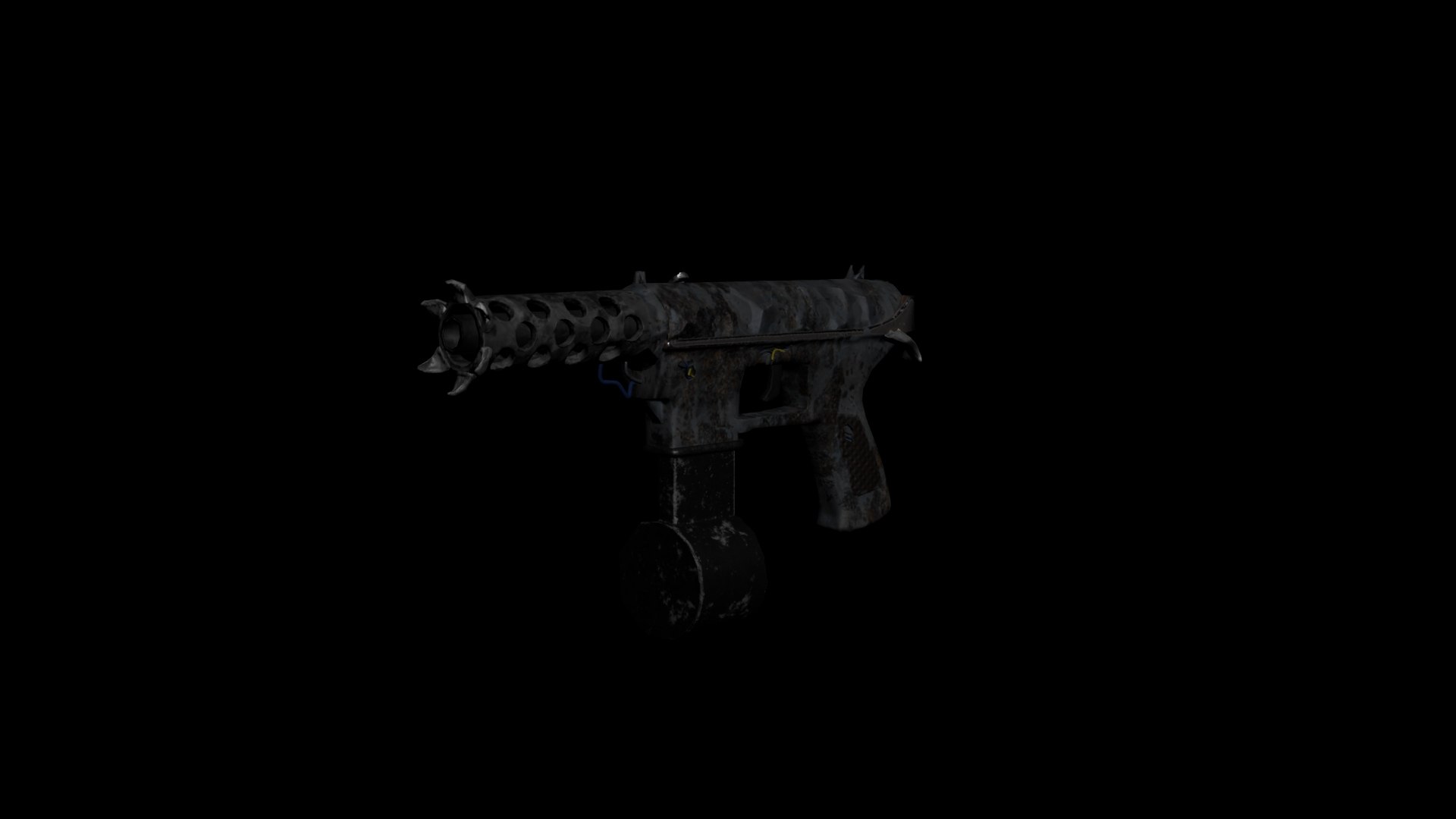 Tec-9 3D - TurboSquid 2295304