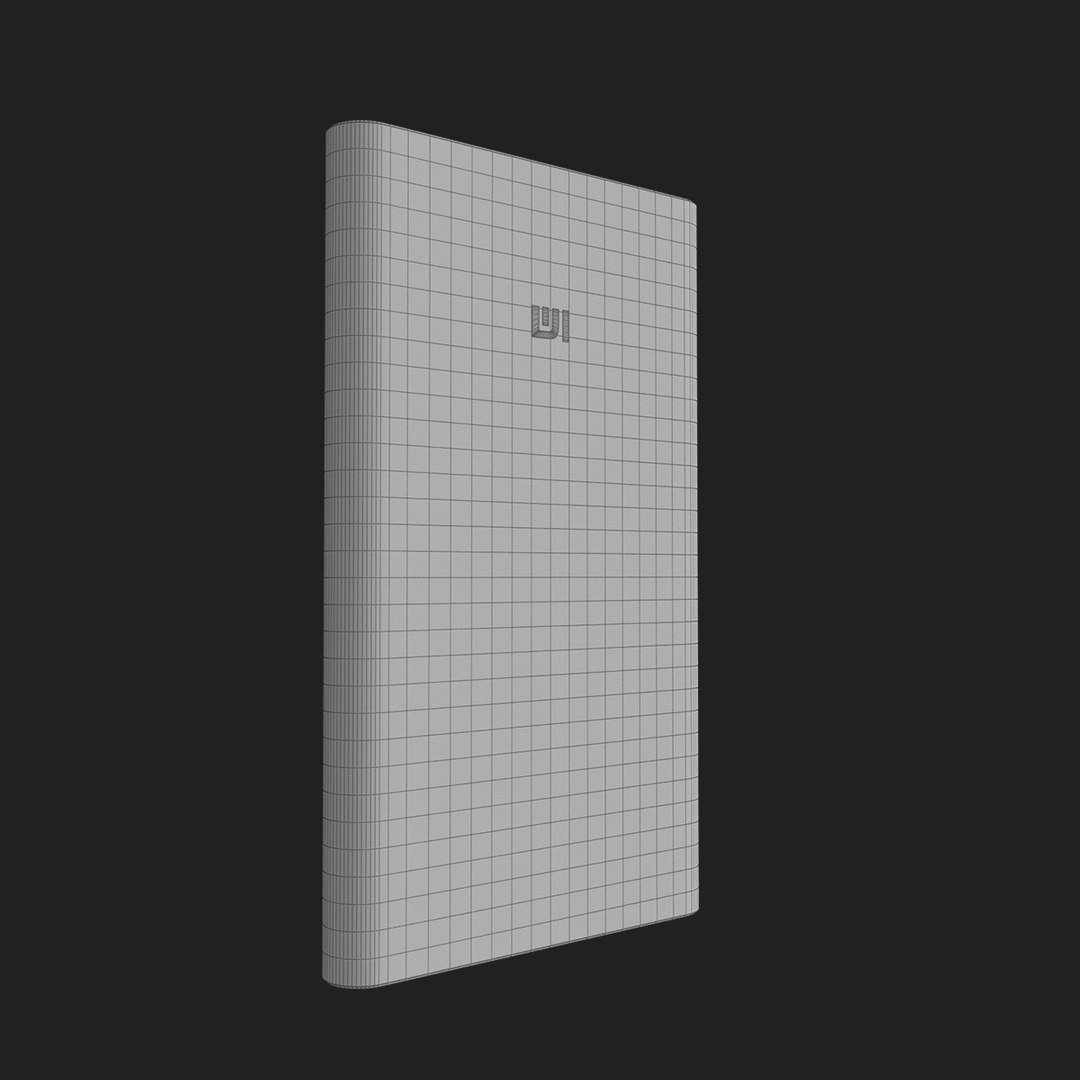 2 Xiaomi Mi Power 3D Model - TurboSquid 1239656
