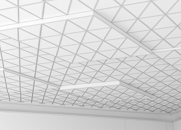 Decorative ceiling 3D model - TurboSquid 1763046