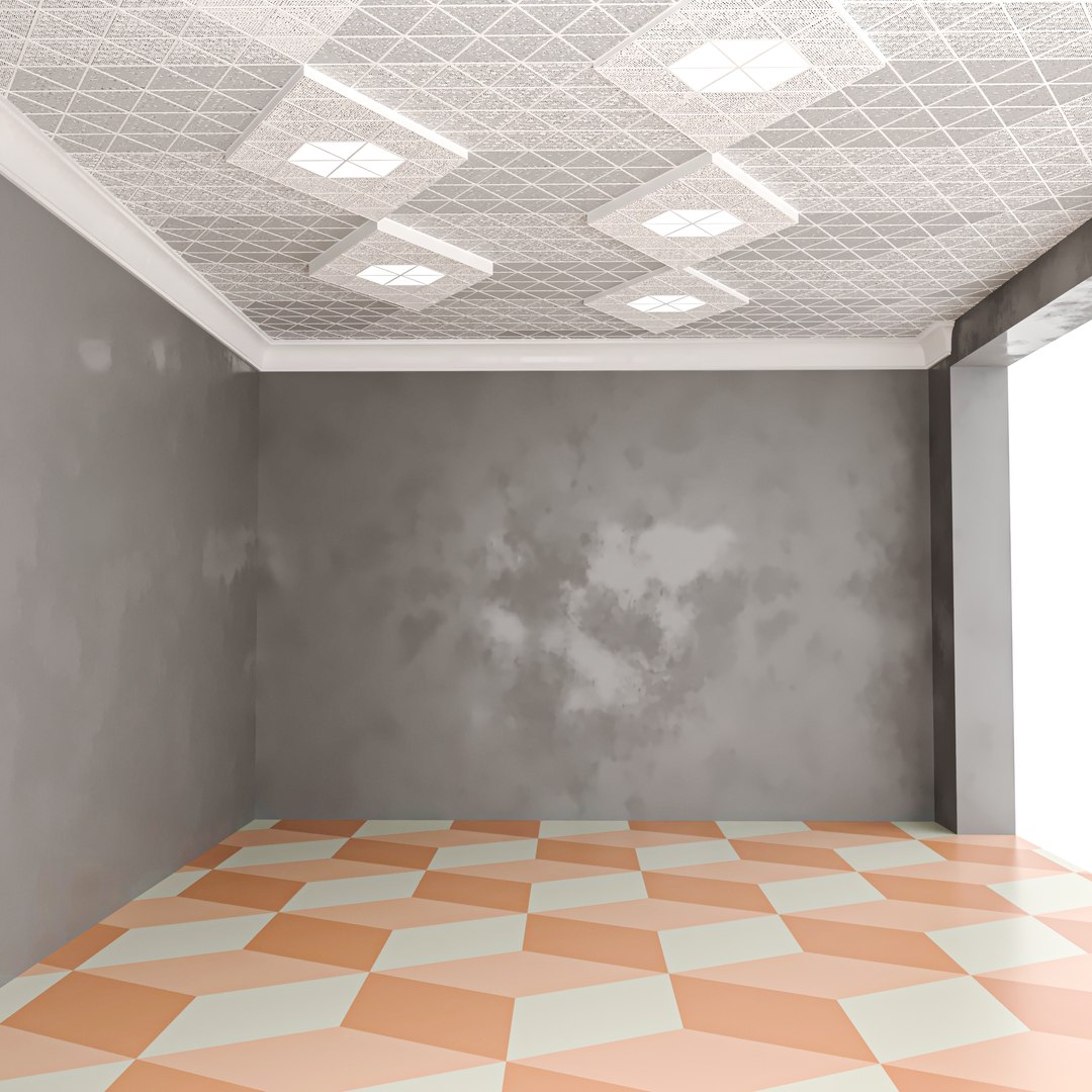 Decorative Ceiling 3D Model - TurboSquid 1763046