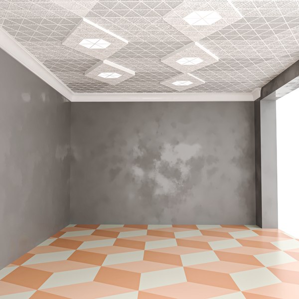Decorative ceiling 3D model - TurboSquid 1763046