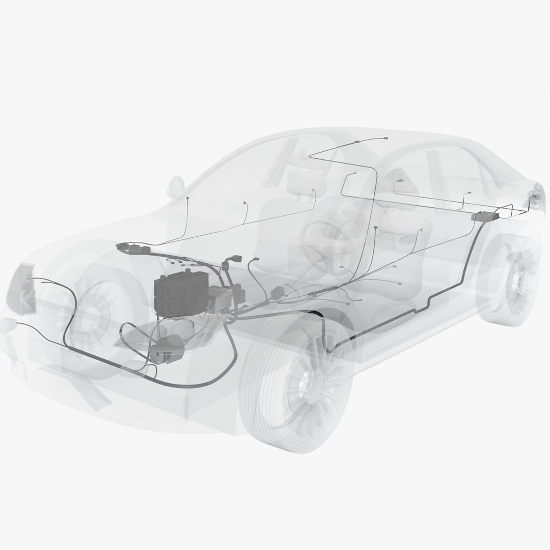 Car Wiring 3d Max