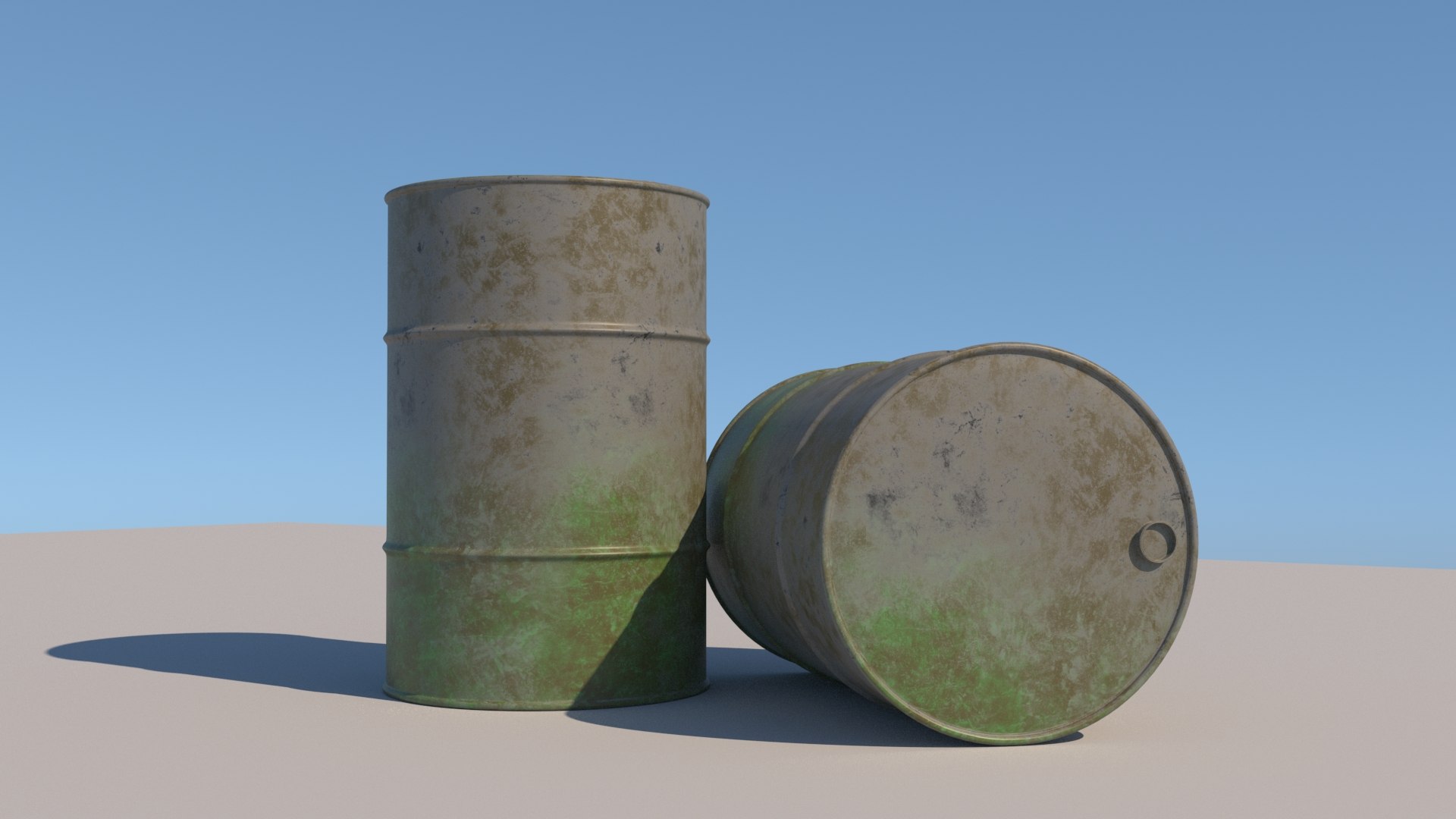 3D Metal Rust Barrel - TurboSquid 2010964