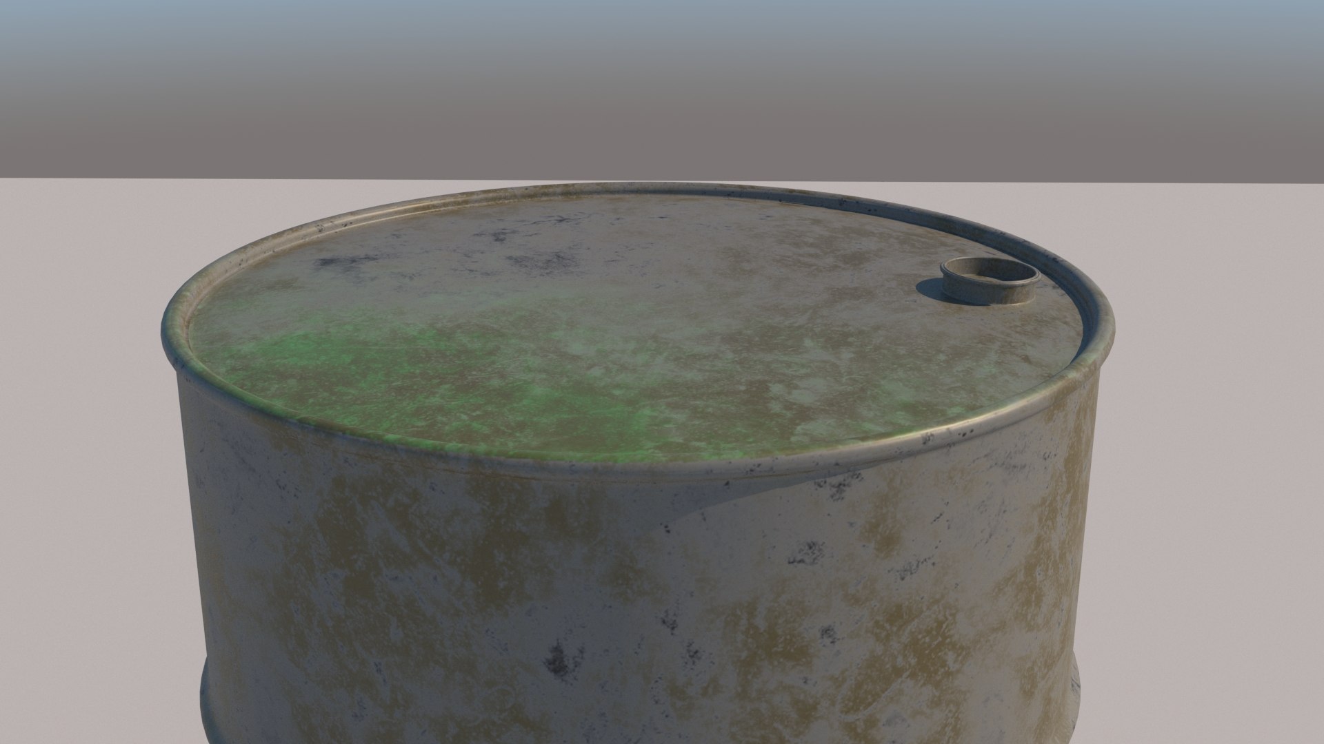 3D Metal Rust Barrel - TurboSquid 2010964