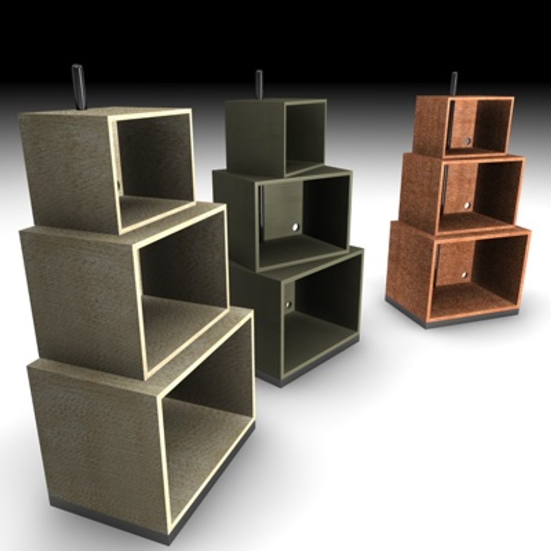 Turning Shelf 3d Model