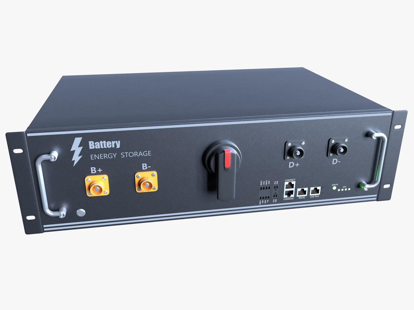 Ess Lithium Ion Battery Packs 3D Model - TurboSquid 2122058